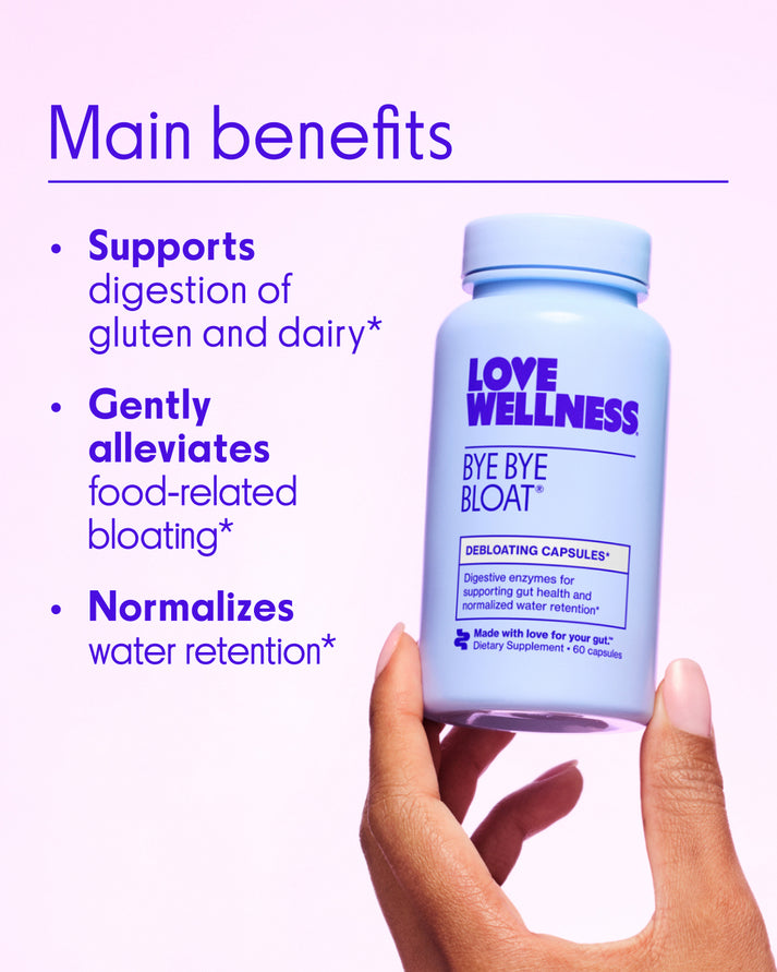 Bye Bye Bloat® - Bloating Relief Pills | Love Wellness