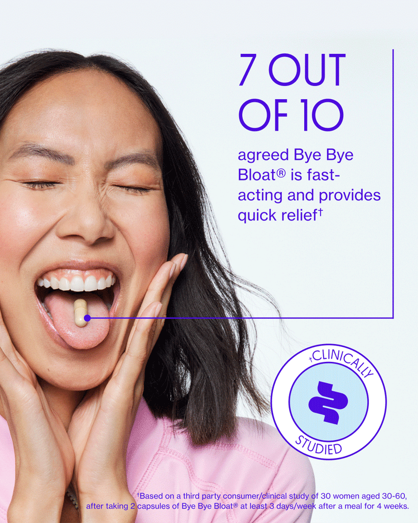 Bye Bye Bloat® - Bloating Relief Pills | Love Wellness