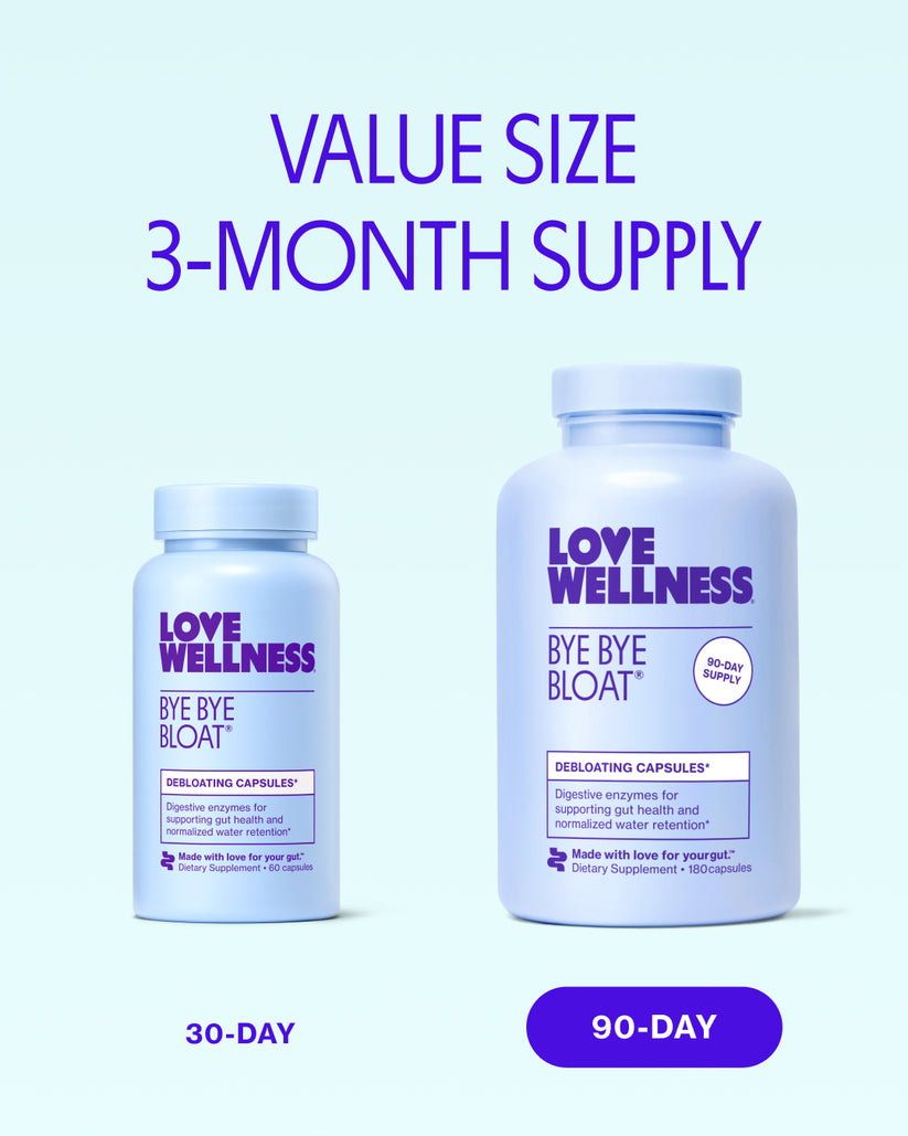 Bye Bye Bloat® - Bloating Relief Pills | Love Wellness