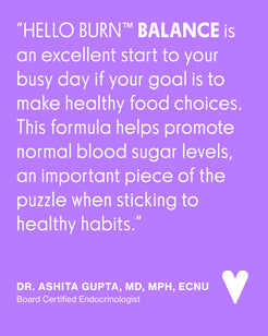 Hello Burn™ Balance - Blood Sugar Support | Love Wellness