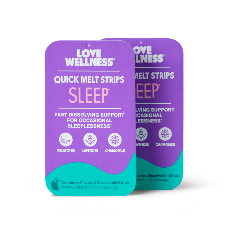 Buy Sleep Quick Melt Strips | Fast Dissolving Sleep Aid – Love Wellness