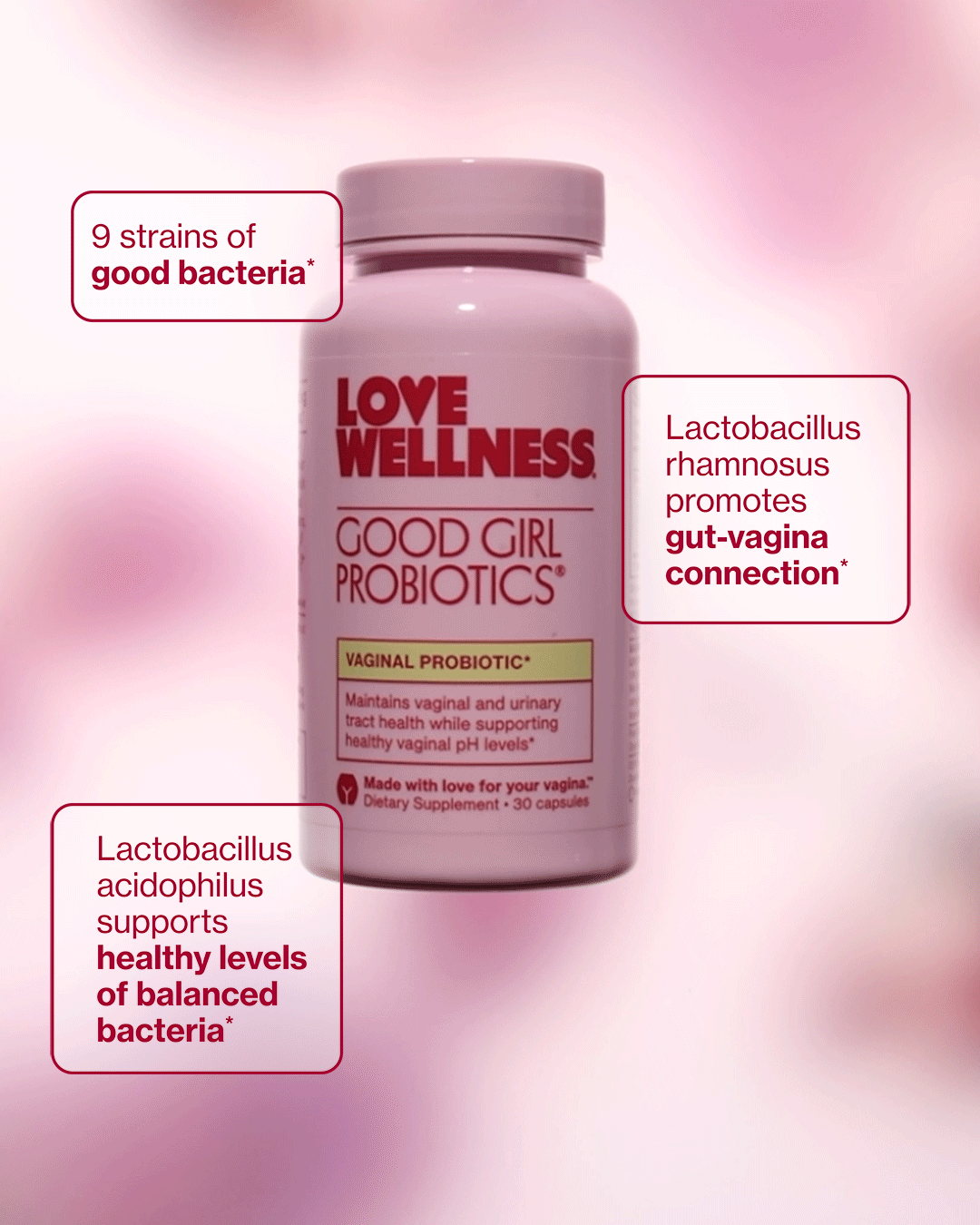 Good Girl Probiotics® - Probiotics For Vaginal Health – Love Wellness