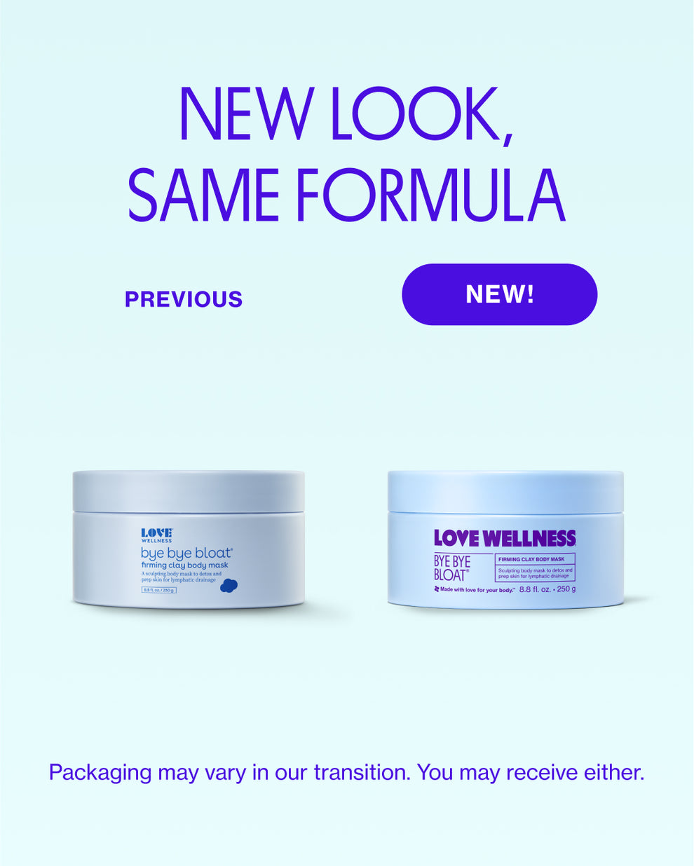 Bye Bye Bloat® Firming Clay Body Mask – Love Wellness