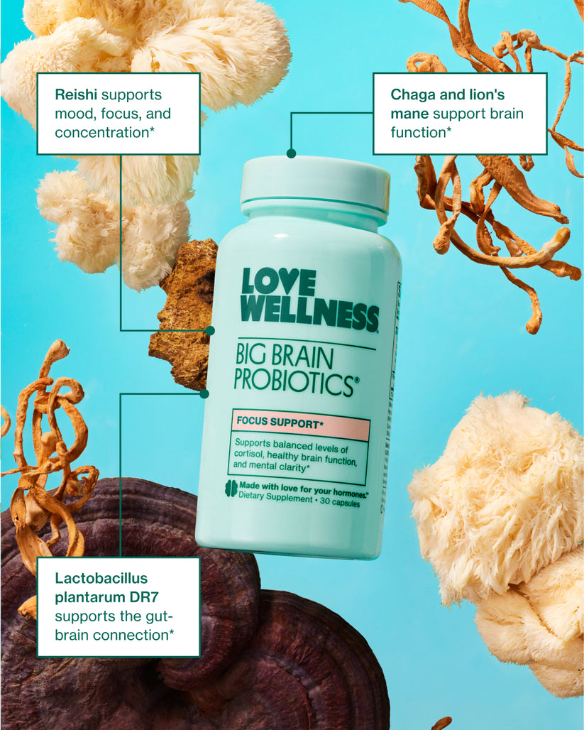 Big Brain Probiotics® - Probiotics for the Brain | Love Wellness