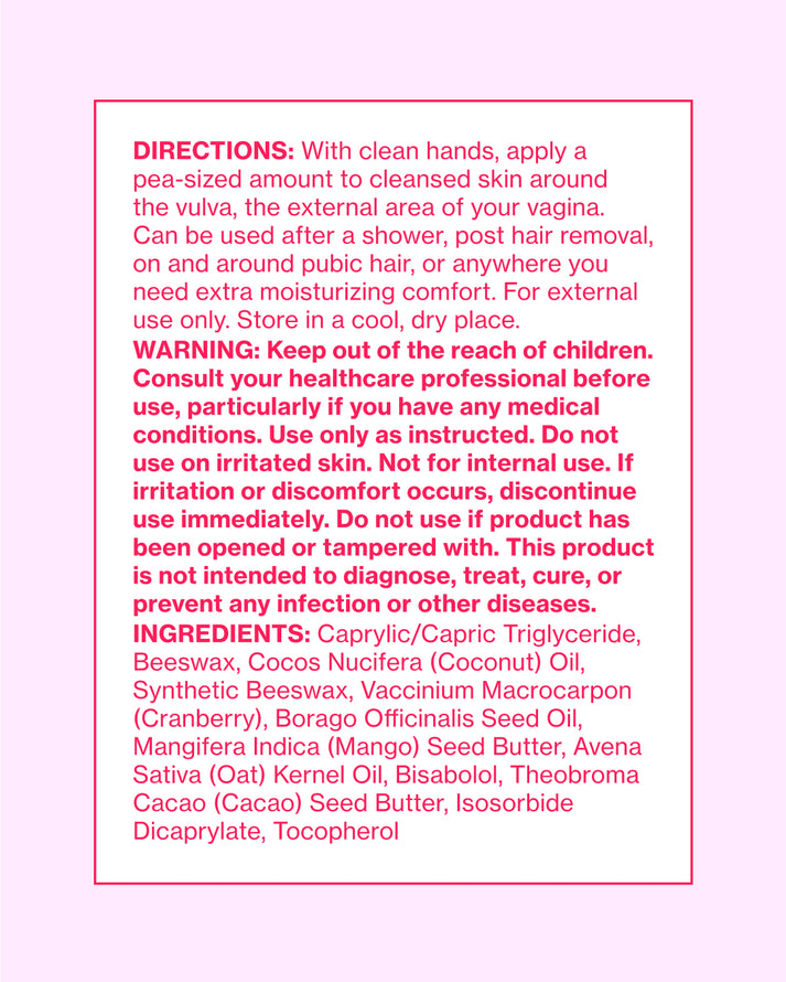 Comfy Cream® - Vulva Cream | Love Wellness