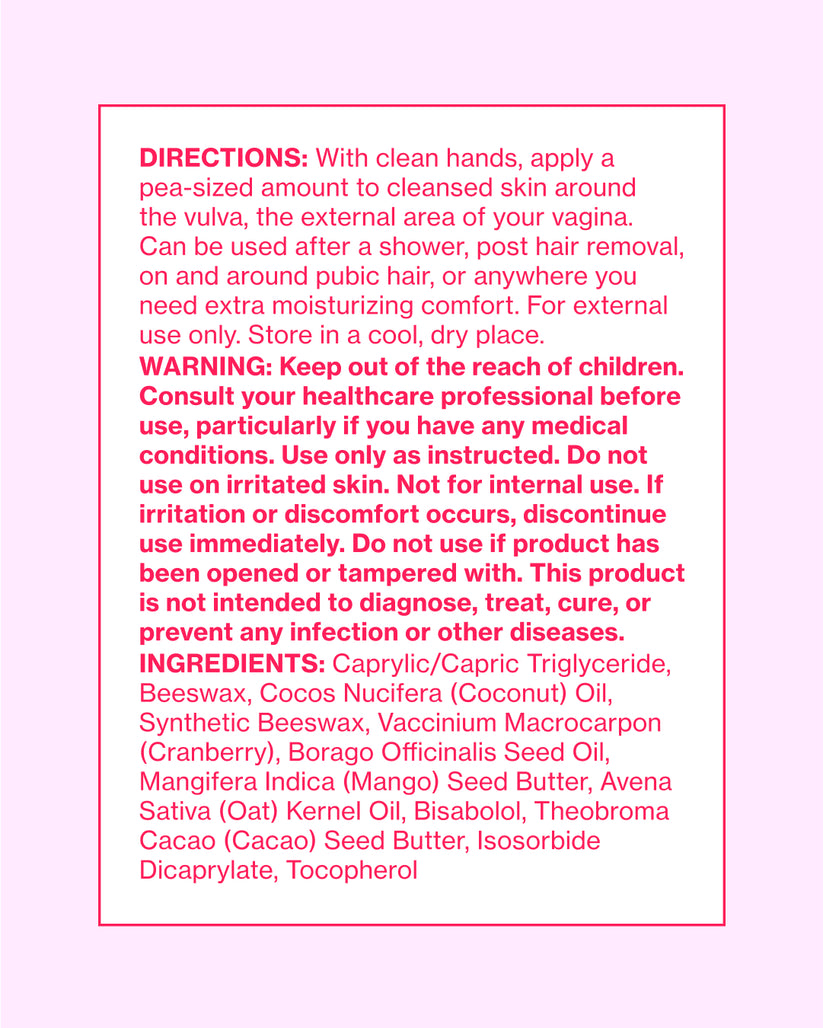 Comfy Cream® - Vulva Cream | Love Wellness