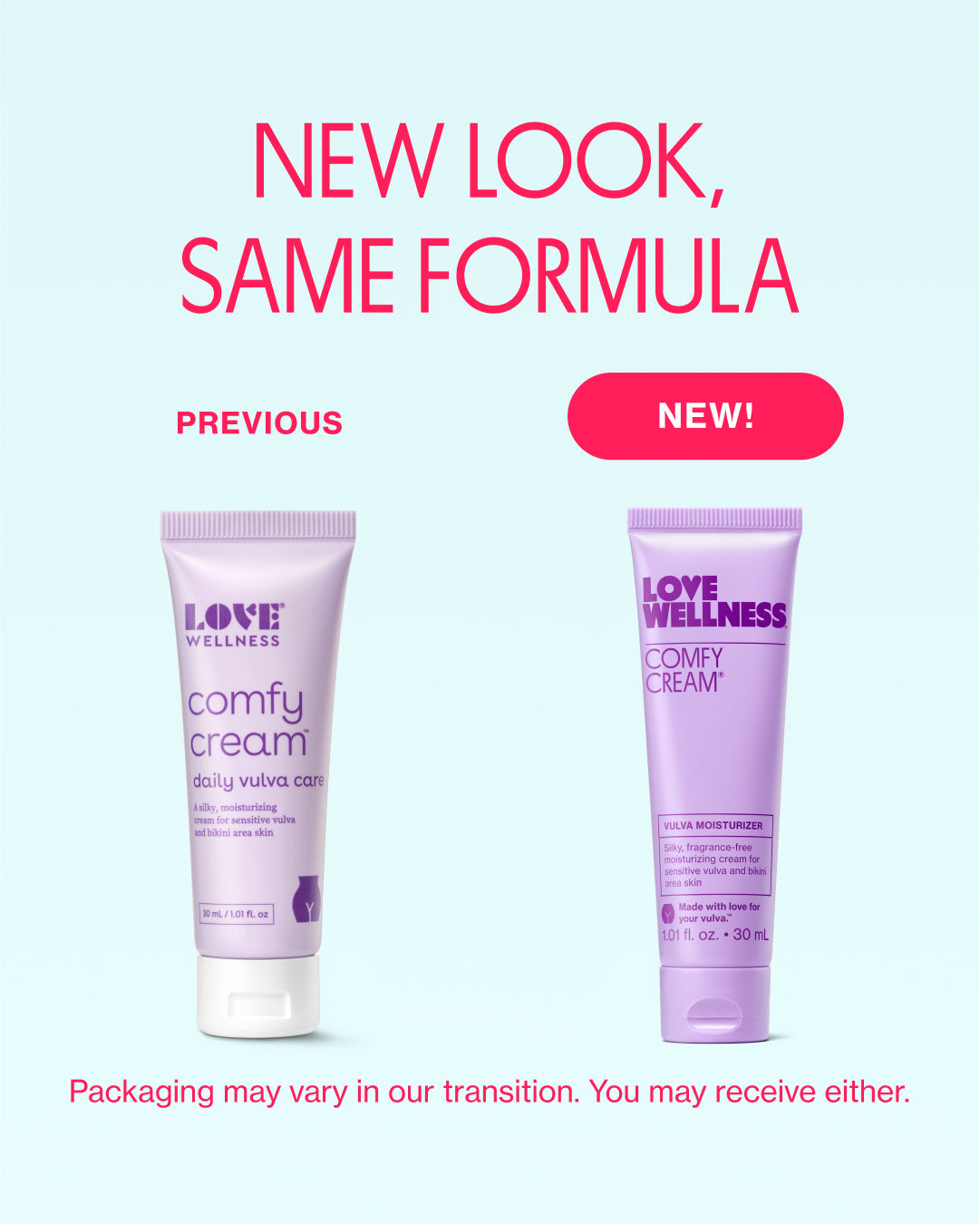 Comfy Cream® - Vulva Cream | Love Wellness