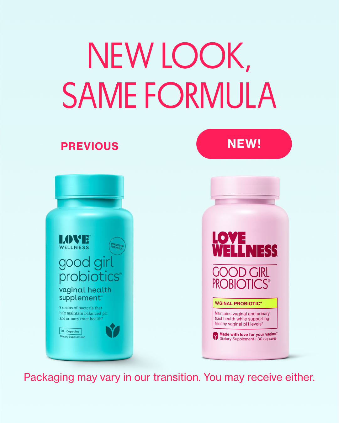 Good Girl Probiotics - Probiotics For Vaginal Health – Love Wellness