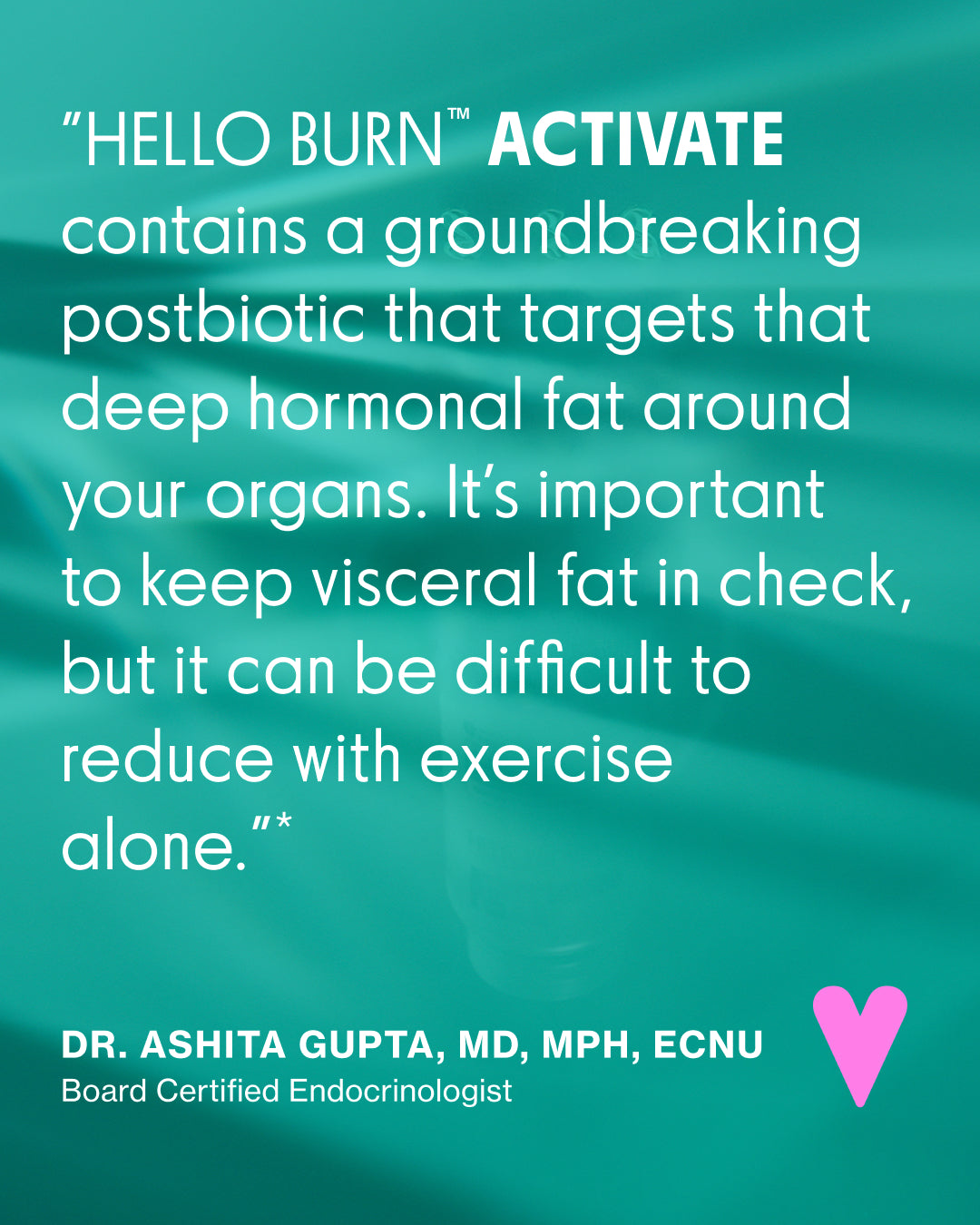 Hello Burn™ Activate - Visceral Fat Burner | Love Wellness