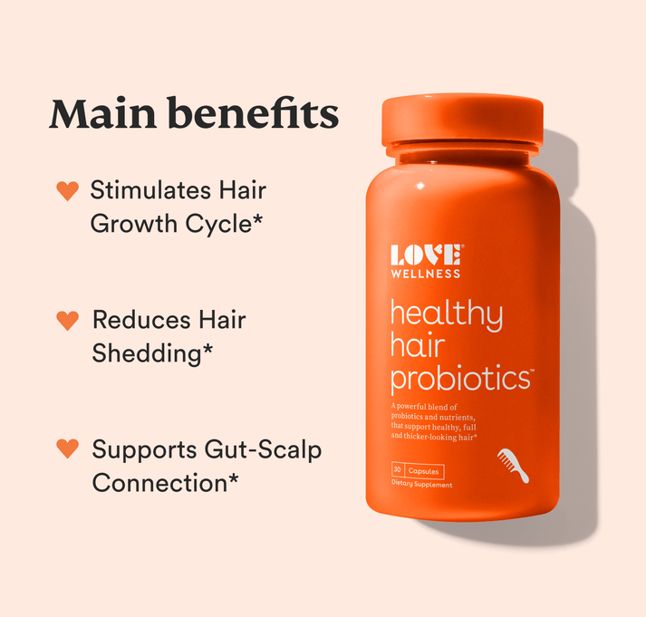 Healthy Hair Probiotics™- Probiotics for Hair Growth – Love Wellness